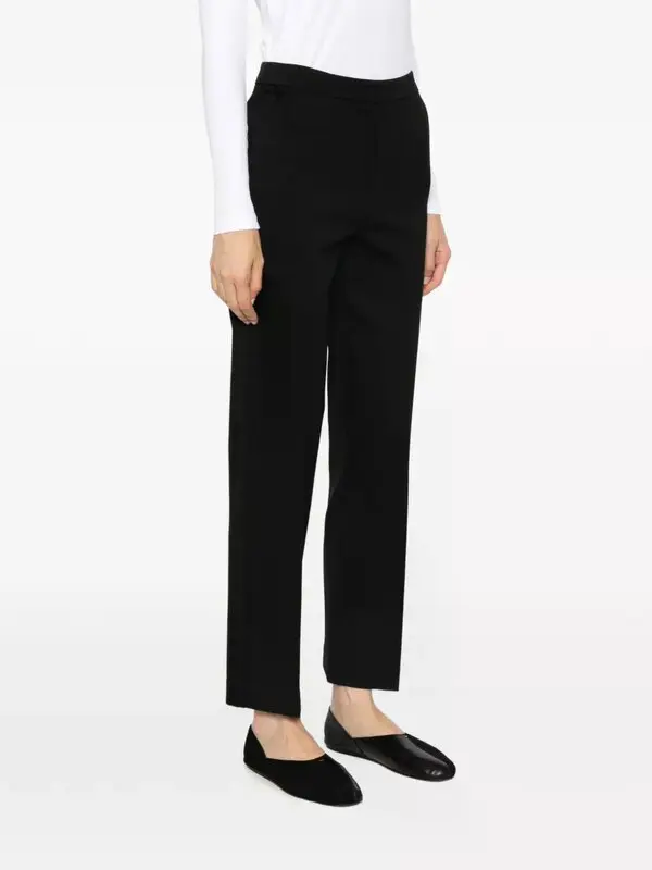 TWINSET Concealed-fastening Straight-leg Trousers