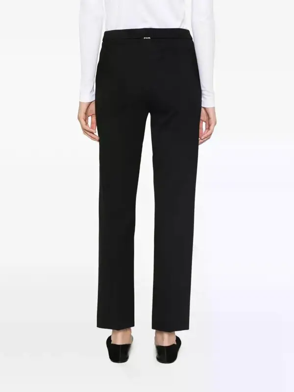 TWINSET Concealed-fastening Straight-leg Trousers