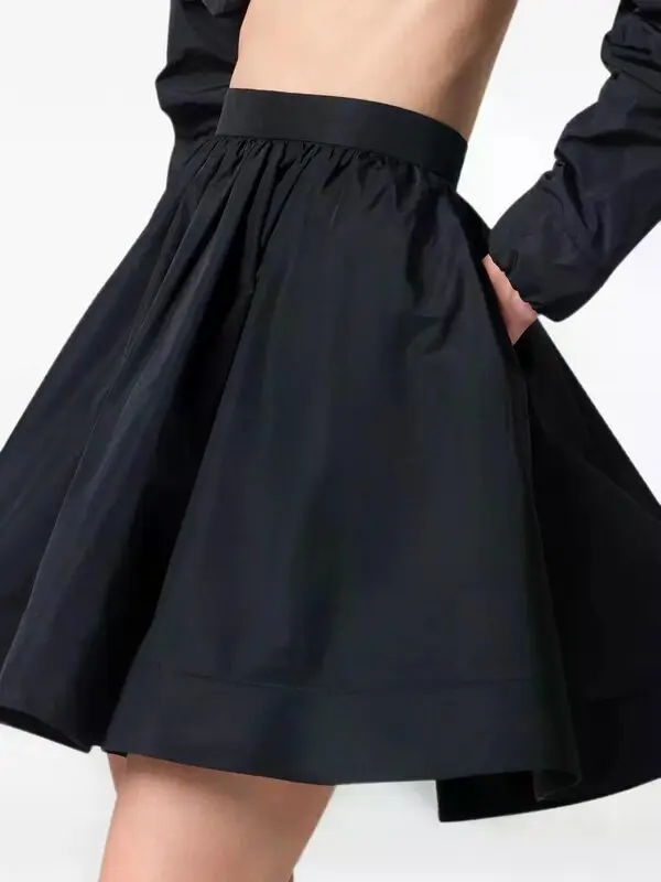 MSGM Pleated A-line Mini Skirt