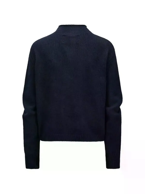 LISA YANG Button-fastening High-neck Cardigan