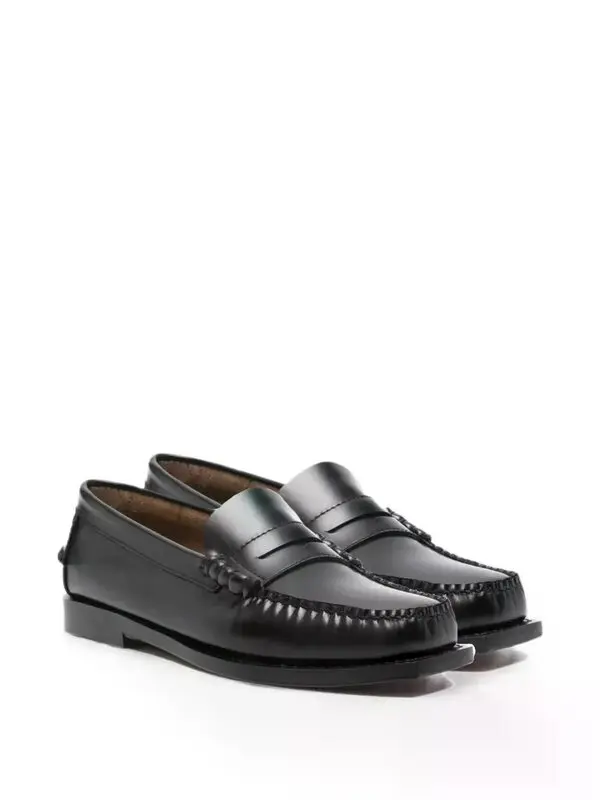 SEBAGO Madison Square-toe Loafers - Black
