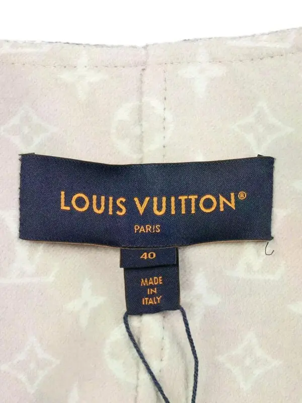 LOUIS VUITTON 2020s Cape-sleeve Belted Coat