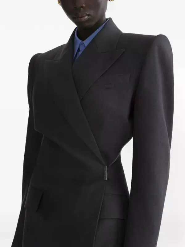 MUGLER Twisted Double Breasted Jacket