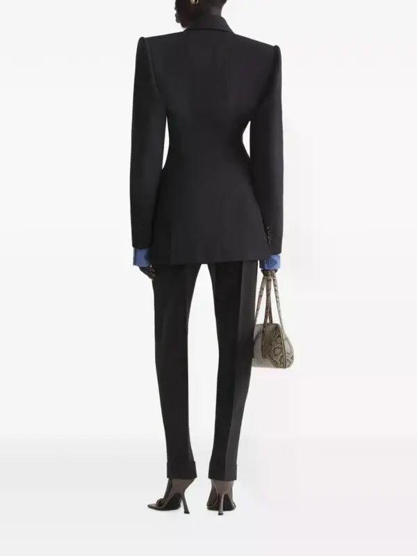 MUGLER Twisted Double Breasted Jacket