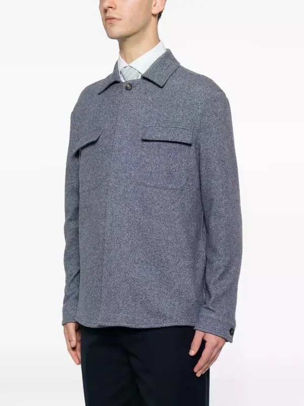 Eleventy Flap-pocket Shirt Jacket