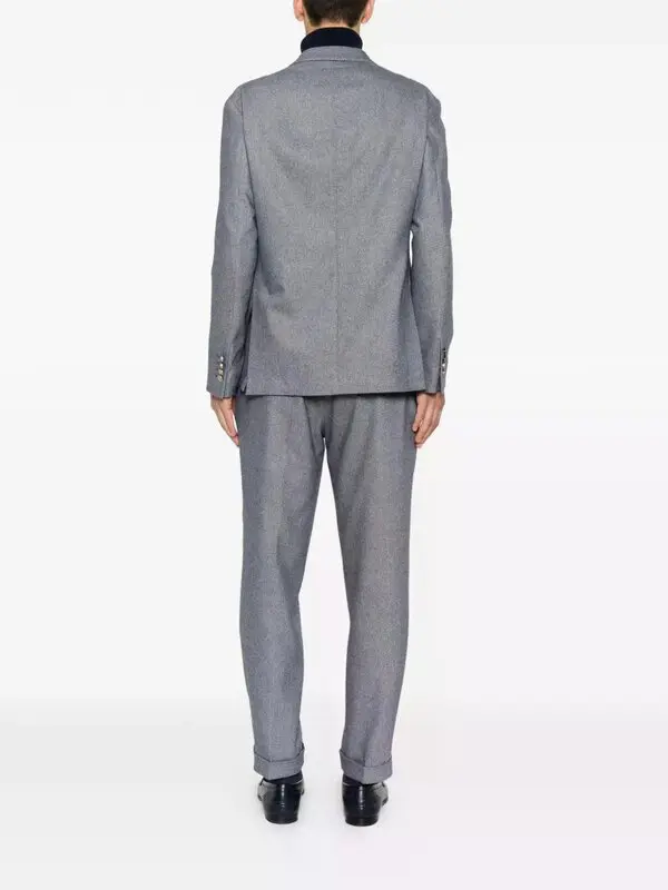 Eleventy Peak-lapel Double-breasted Suit