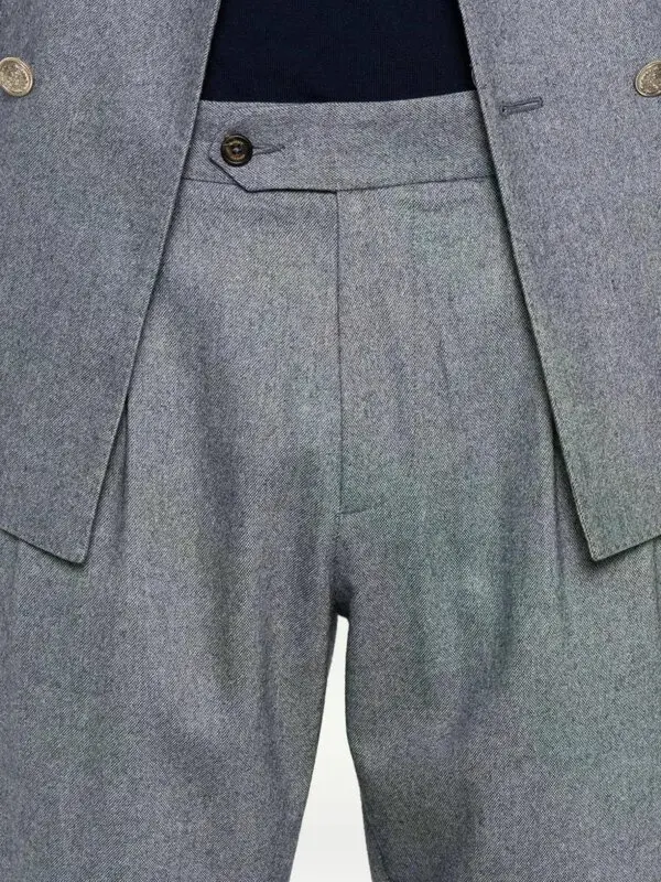 Eleventy Peak-lapel Double-breasted Suit