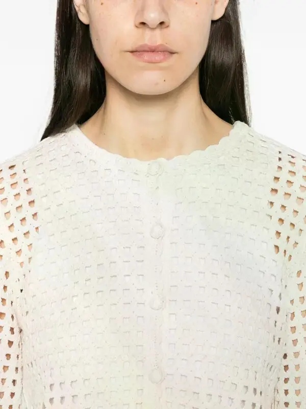 FRAME Postcard Crochet Cardigan