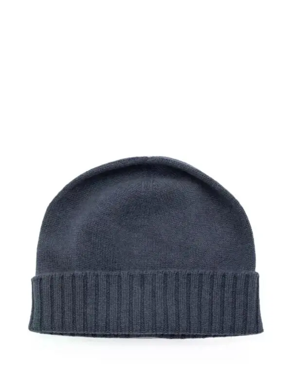 Malo Ribbed-trim Beanie Hat