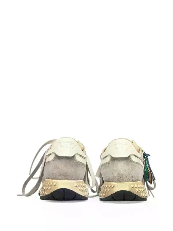 AUTRY Super Vintage Suede-panelled Sneakers