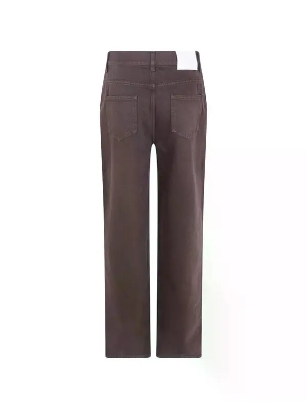 Loulou De Saison Straight-leg Jeans - Brown