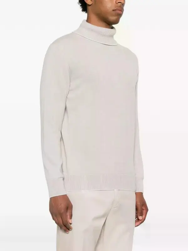 Eleventy Roll-neck Cashmere Sweater