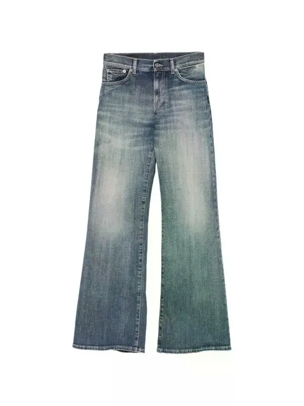 DONDUP Amber Wide-leg Jeans - Blue