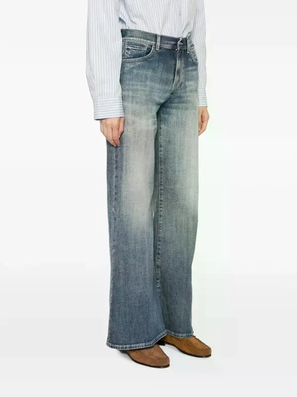 DONDUP Amber Wide-leg Jeans