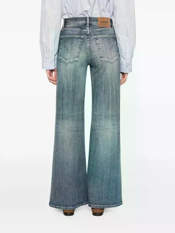 DONDUP Amber Wide-leg Jeans