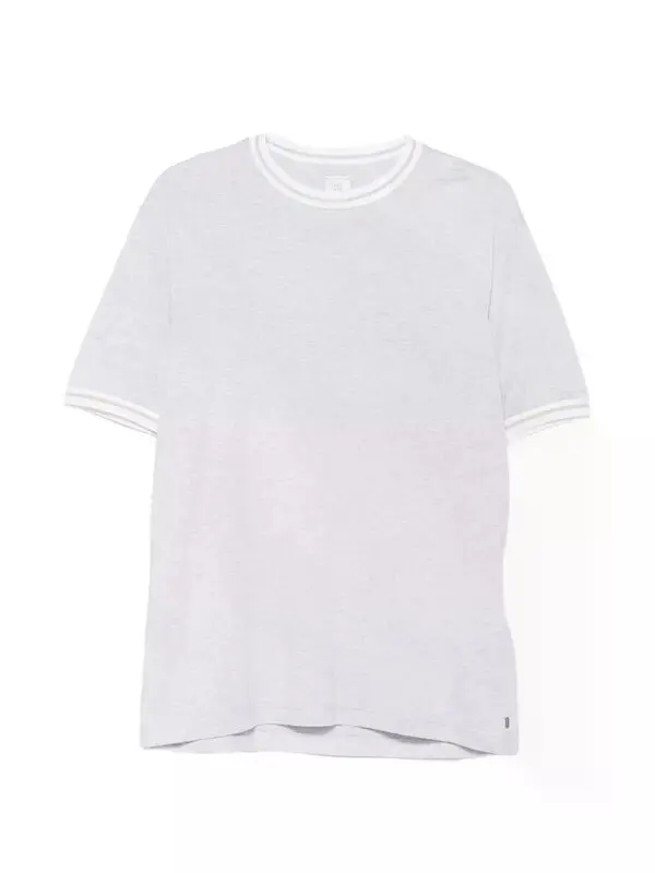Eleventy Tipped-trim T-shirt
