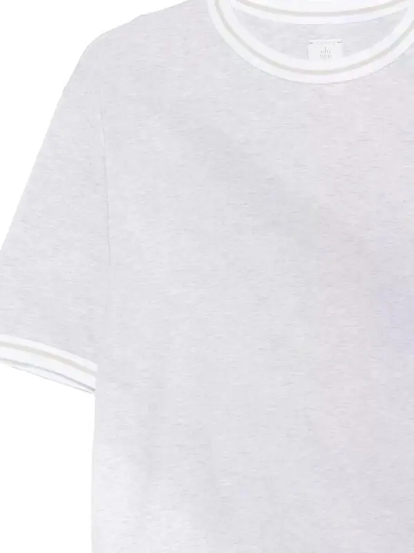 Eleventy Tipped-trim T-shirt