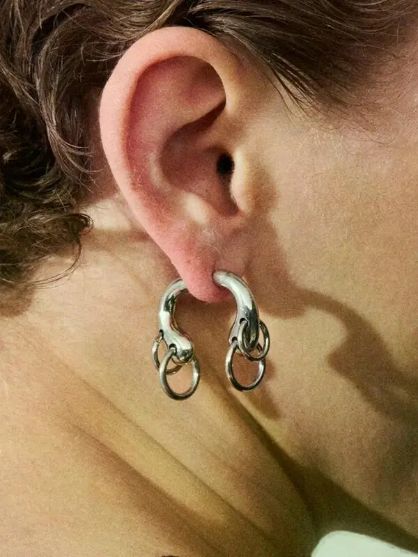 PANCONESI Helix Hoop Earrings