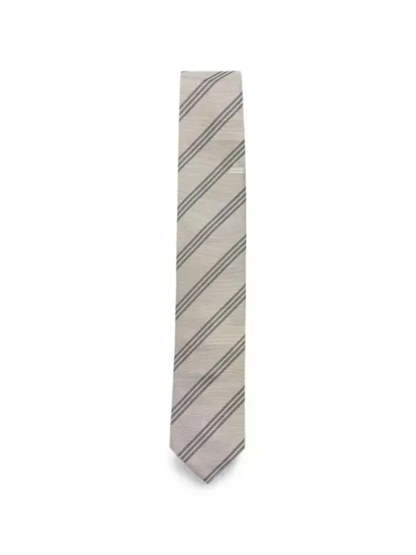 LARDINI Striped-pattern Tie