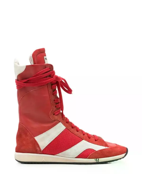 Patrizia Pepe Racing Skin '93 Sneakers - Red
