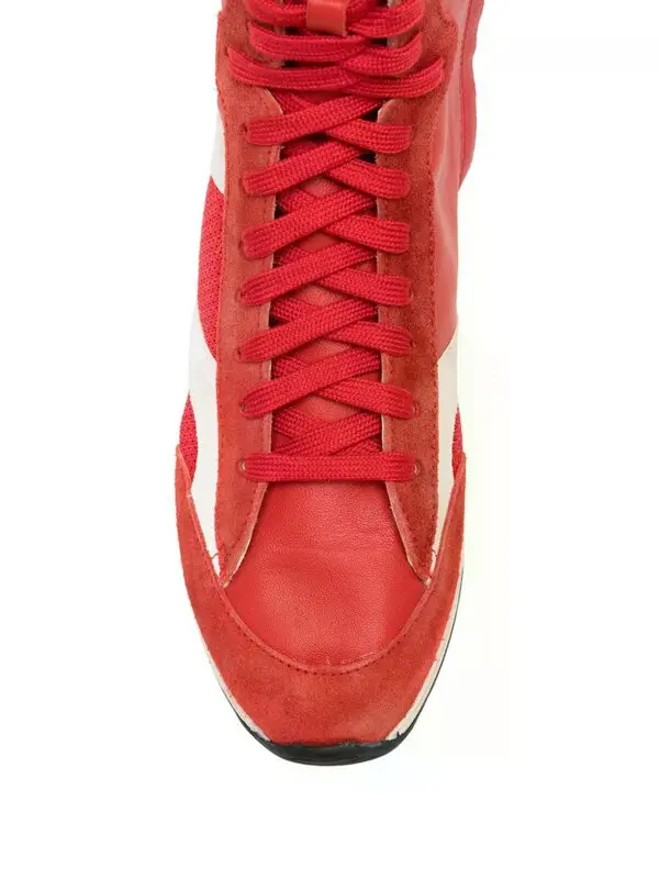 Patrizia Pepe Racing Skin '93 Sneakers - Red