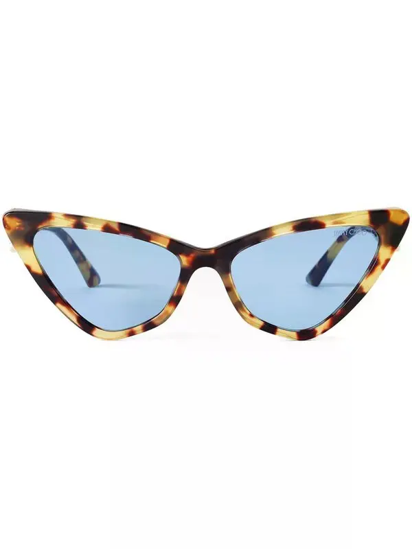 JIMMY CHOO Sol Cat-eye Sunglasses - Brown