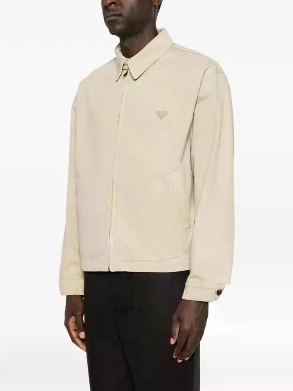 Prada Logo-plaque Jacket