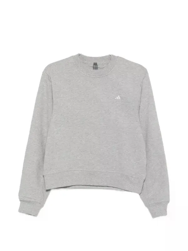 Adidas By Stella McCartney Logo-print Sweatshirt - Grey