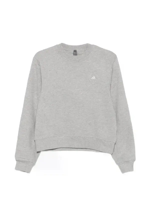 Adidas By Stella McCartney Logo-print Sweatshirt - Grey