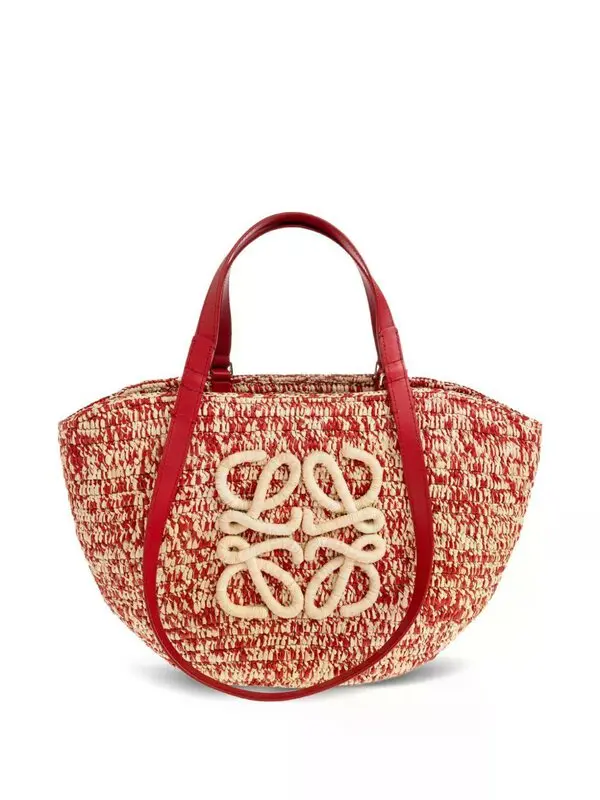 Loewe Eclipse Anagram Tote Bag - Red