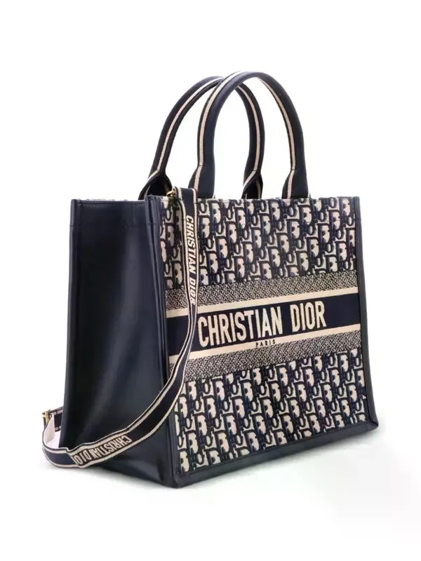 Dior Oblique Canvas Medium Tote Bag
