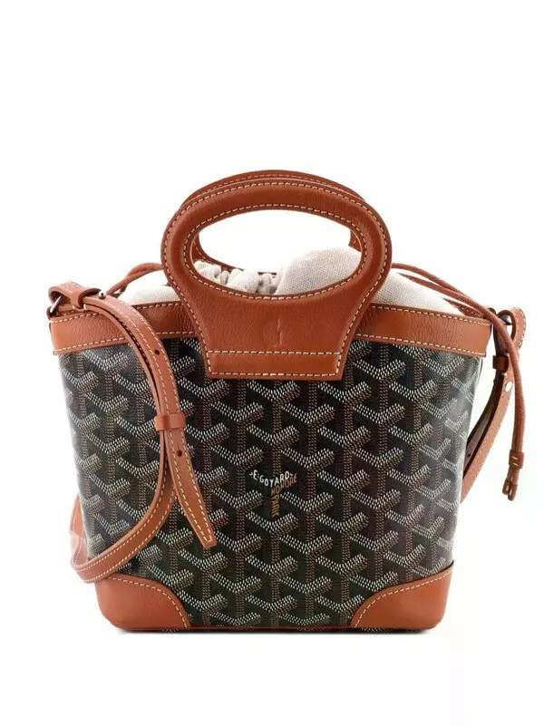 Goyard Beluga Mini Tote Bag In Coated Canvas - Brown