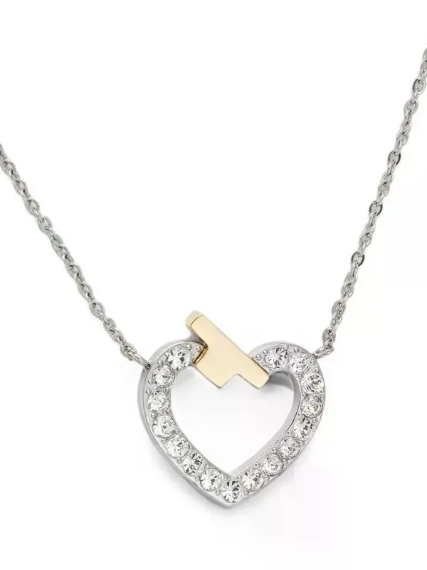 TRUSSARDI Heart Embellished Necklace