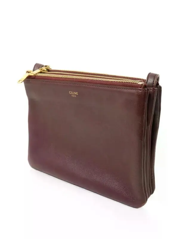 Celine Trio Logo-detail Shoulder Bag