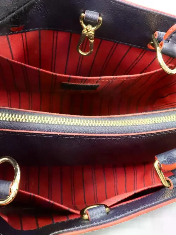 LOUIS VUITTON Monogram Empreinte Montaigne Bb Handbag