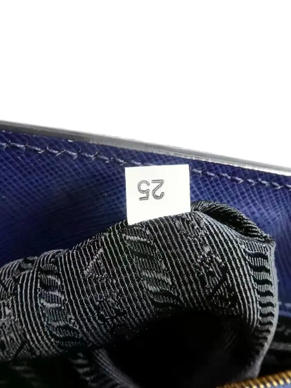 Prada Galleria Saffiano Lux Shoulder Bag - Blue