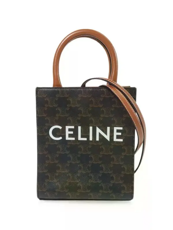 Celine Mini Vertical Cabas Tote Bag - Brown