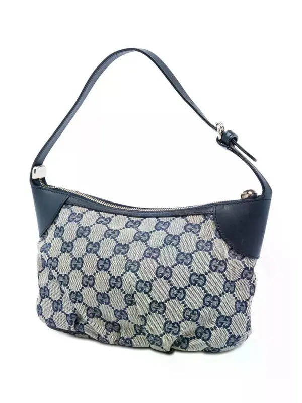 Gucci 2000-2015 Gg Canvas Web Handbag