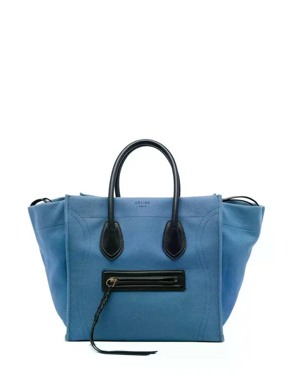 Celine 2016 Medium Denim Phantom Luggage Tote Bag