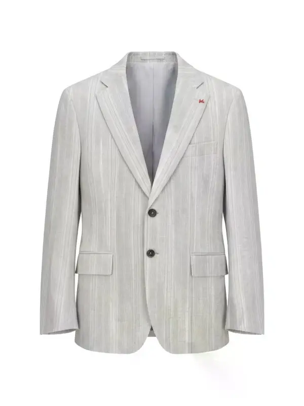 Isaia Pinstripe Single-breasted Jacket