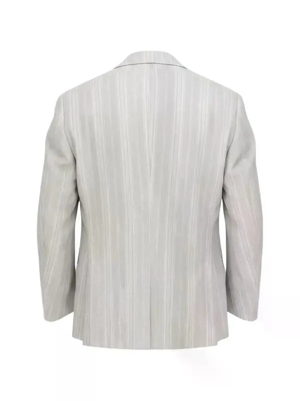 Isaia Pinstripe Single-breasted Jacket