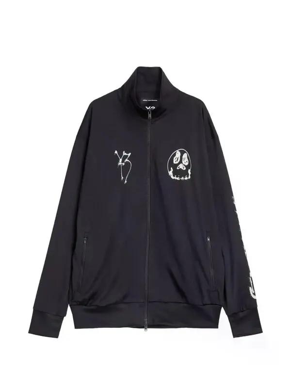 Y3 Chito Graphic Track Top - Black