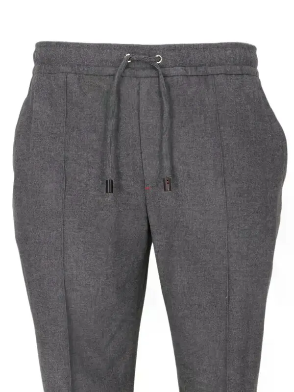 Isaia Drawstring-waist Track Pants