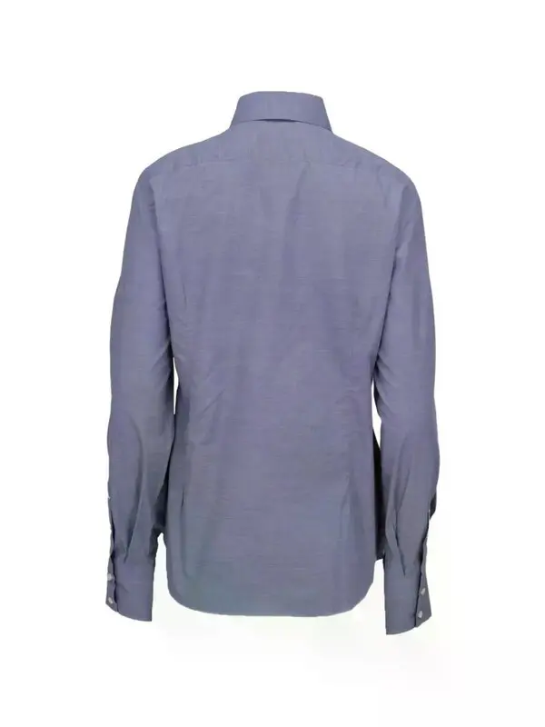 Isaia Button-down Long-sleeve Shirt