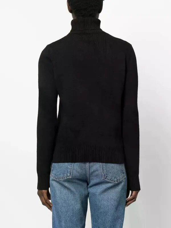 Rossignol Roll Neck Intarsia-knit Jumper
