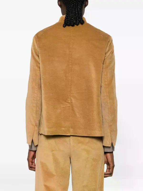 19.61 MILANO Velvet Band-collar Jacket