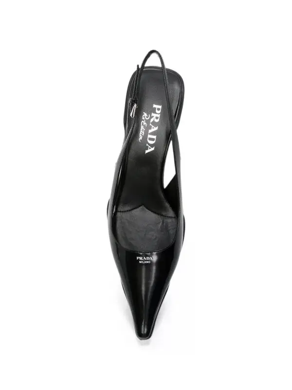 Prada Pointed-toe Slingback Pumps