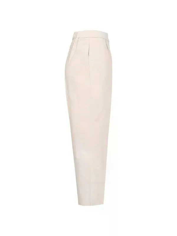 CFCL Tapered-leg Pintuck-knit Trousers