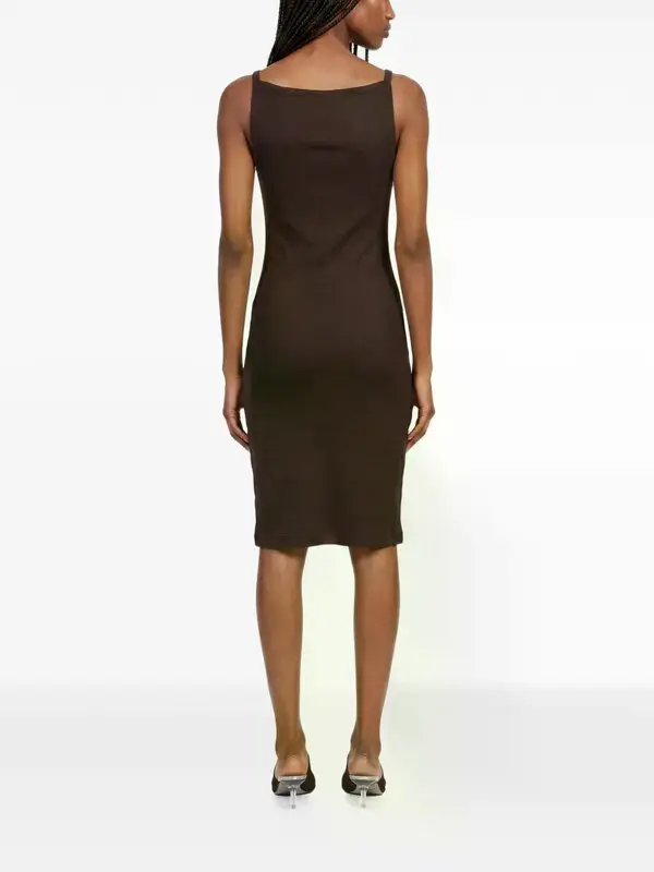 COURREGES 90's Rib Strap Dress