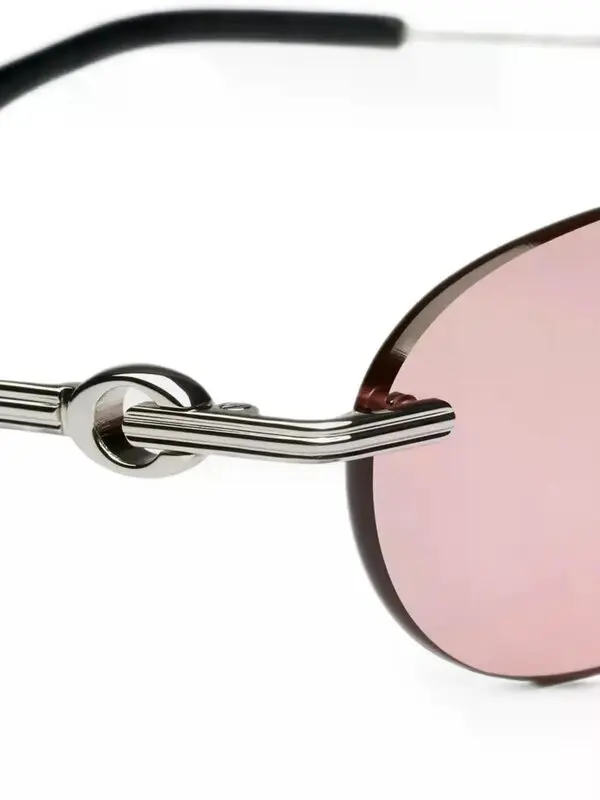 Chimi Rimless Oval-frame Sunglasses